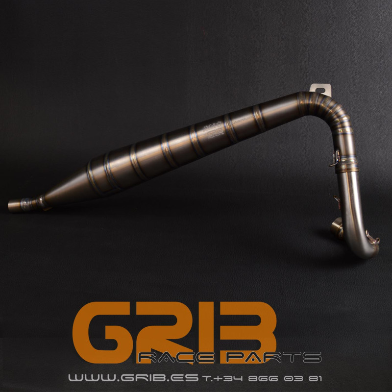 136- FANTIC 240 TITANIUM EXHAUST WITH STANDARD FRAME